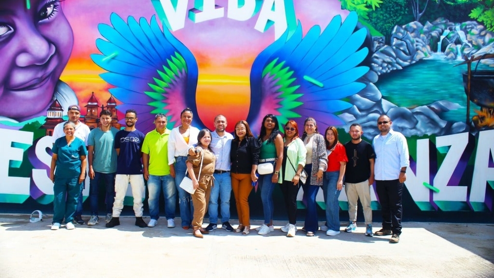 Mural "Vida y Esperanza" Yolombó - E.S.E. Hospital San Rafael Yolombó (Ant)