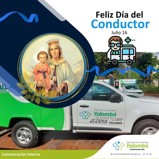 Día del conductor - E.S.E. Hospital San Rafael Yolombó (Ant)